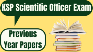 KSP Scientific Officer Previous Question Papers PDF - Download ...