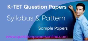 KTET Syllabus and Exam Pattern PDF for Category 1,2,3,4 Download