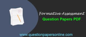 AP Self Assessment-2 FA2 English Question Papers 2025 for 6th,7th,8th,9th,10th Class