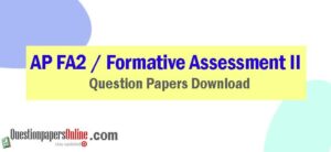 AP FA 2 Syllabus 2025-25 PDF Download