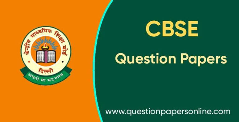 CBSE Class 10 Science Question Papers 2025 PDF Download