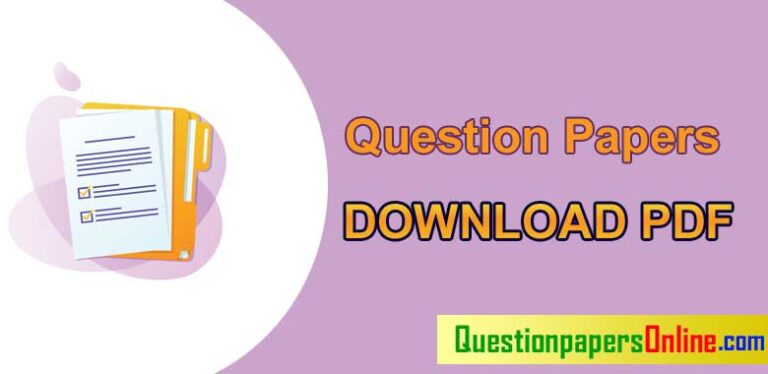 NMIMS CET Previous Question Papers PDF Download