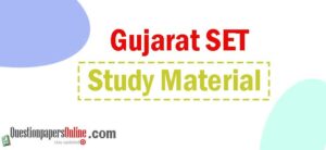 GSET Syllabus 2025, Gujarat SET Paper 1 & 2 Syllabus PDF Download