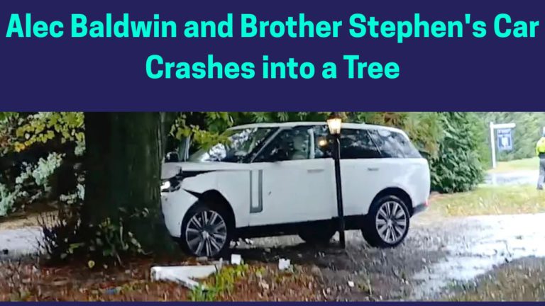 Alec Baldwin and Brother Stephen's Car Crashes into a Tree